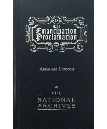 THE EMANCIPATION PROCLAMATION, hardcover, freedom of slaves, Abraham ...